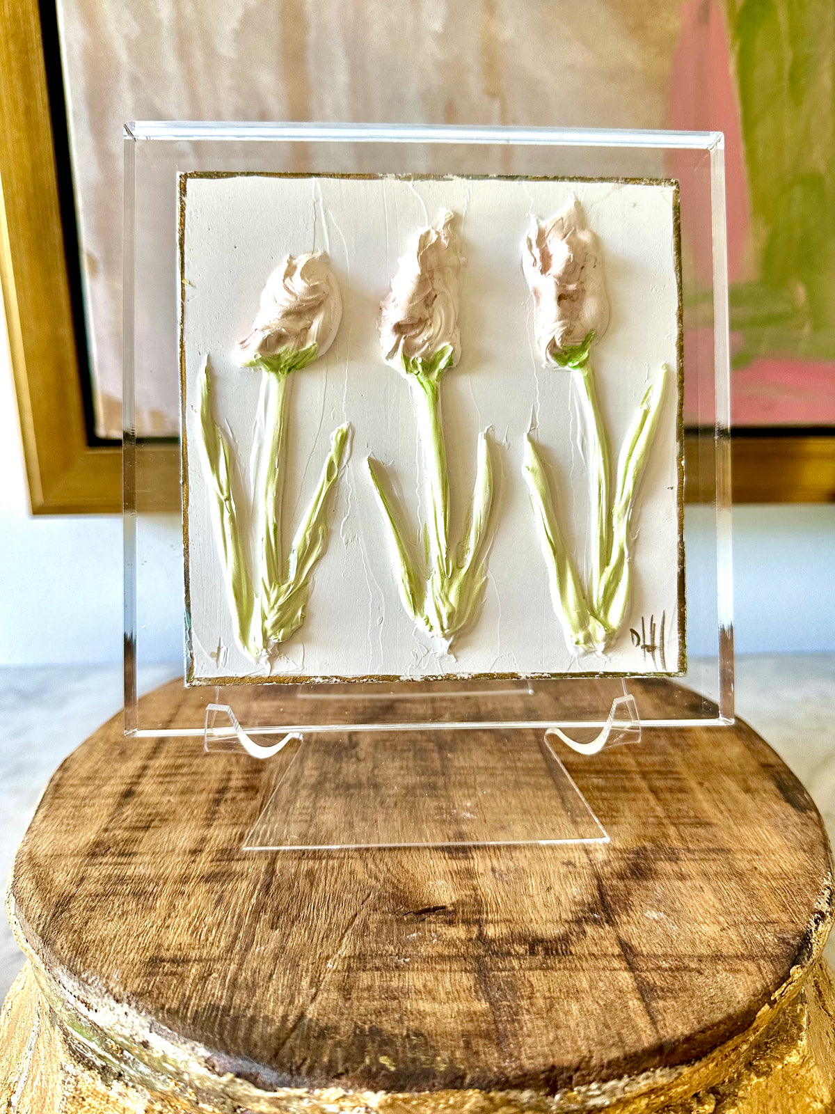 Three Tulips - Pink – Debra Hewitt Art