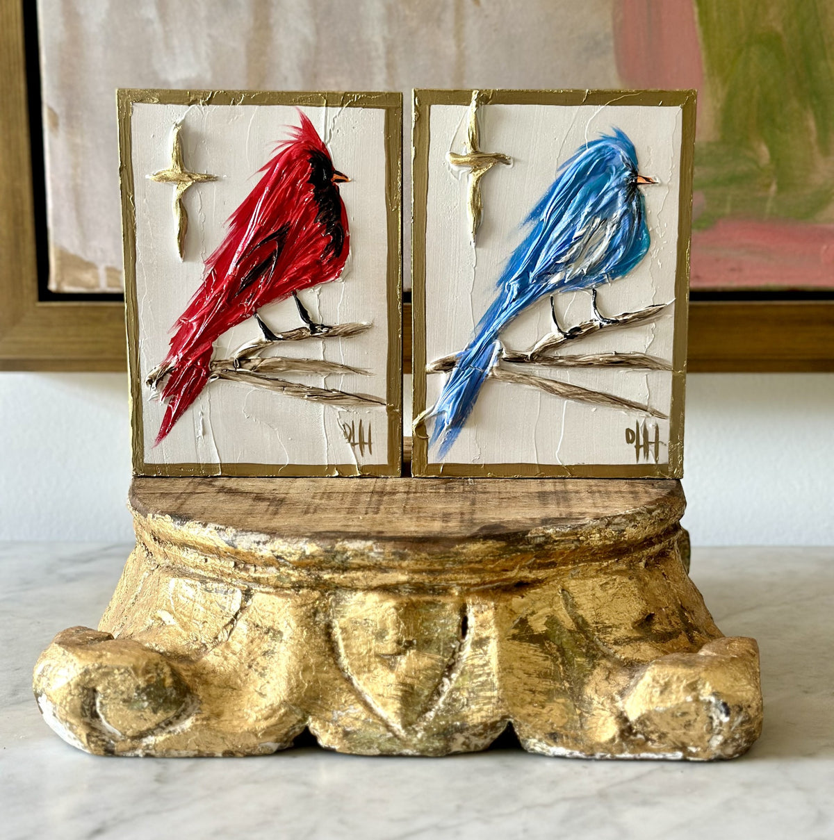 Birds- 5 x 7 x 1.5 – Debra Hewitt Art