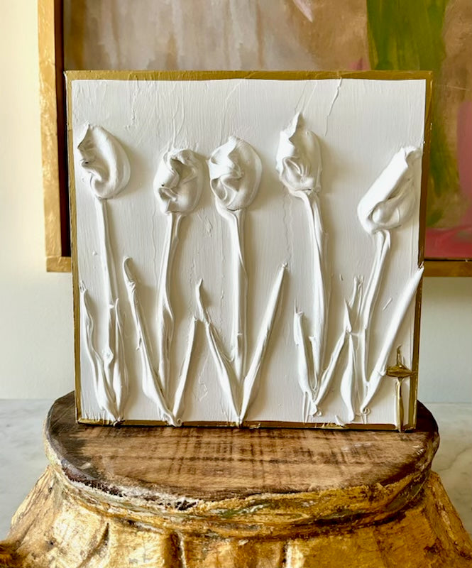 8x8 Field of Tulips – Debra Hewitt Art